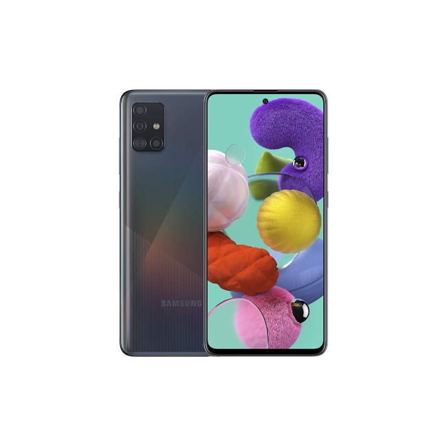 Samsung Galaxy A51 Black 6.5" 128GB 4G Dual SIM Unlocked & SIM Free SM-A515FZKVEUA | Appliances ...