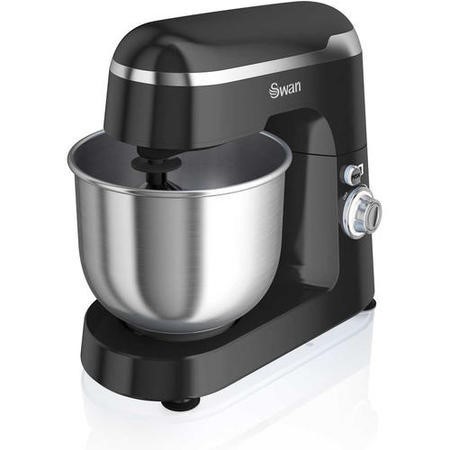 Swan SP25010BN Retro Stand Mixer Black | Appliances Direct