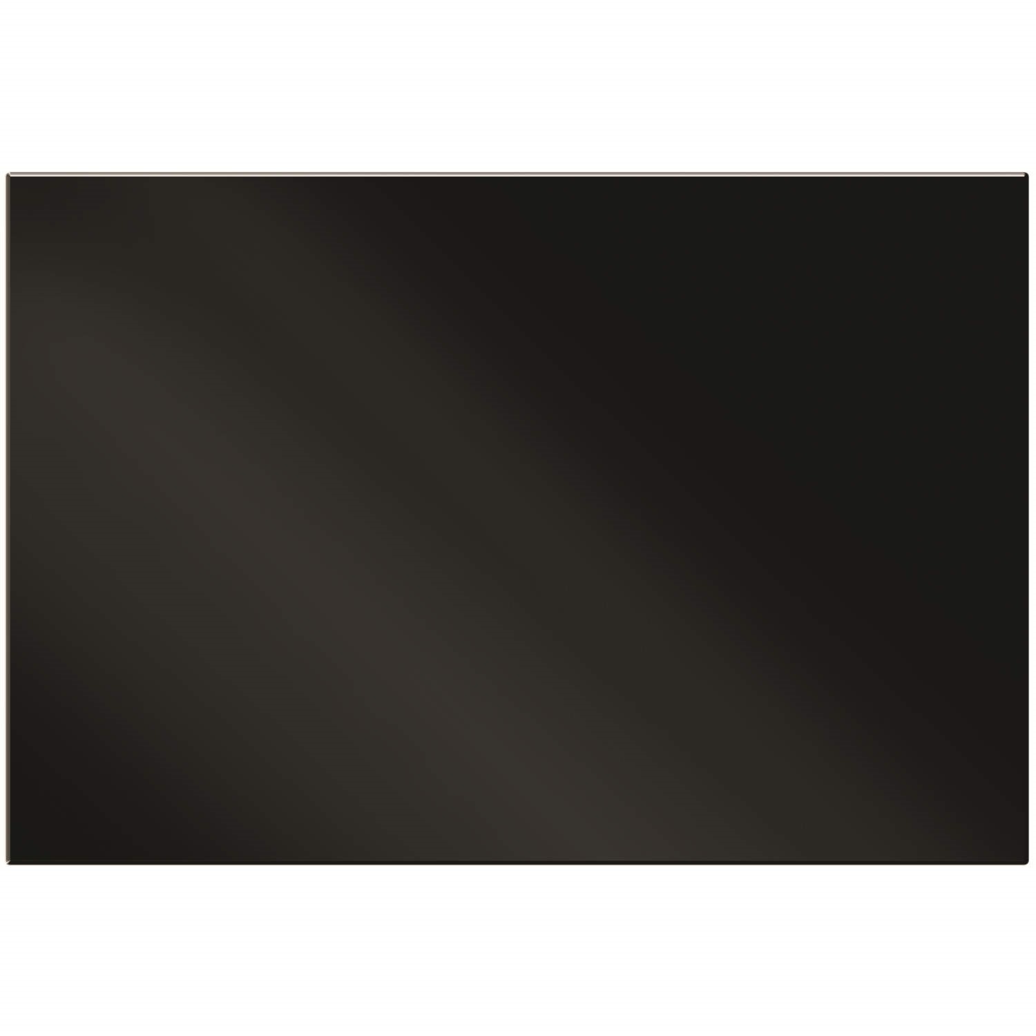 Smeg SPG110NE Plain Glass Splashback Black 110cm W x 75cm H ...