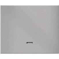 Smeg SPG9075S Plain Glass Splashback Silver 90cm W x 75cm H ...