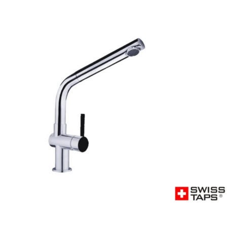 Swiss Taps STK572 Lavizzara Single Lever Tap - Chrome | Appliances Direct