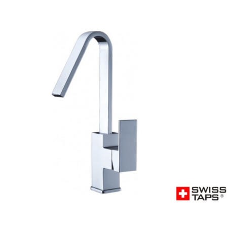Swiss Taps STK575 Gallen Single Lever Tap - Chrome | Appliances Direct