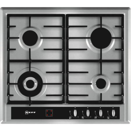 Neff T23R46N0 Series 3 60cm 4 Burner Gas Hob with FSD | Appliances Direct