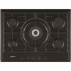 Neff T25S56S0 Series 1 70cm 5 Burner Gas Hob with FSD in Black ...