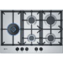 Neff N70 60cm 4 Burner Gas Hob - Stainless Steel T26DS59N0 | Appliances ...