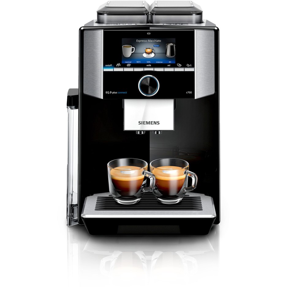 Siemens EQ9 TI9573X9RW Fully Automatic Home Connect Bean to Cup Coffee ...