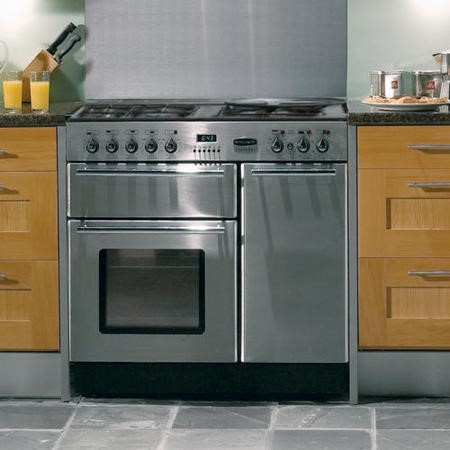 Rangemaster 72880 Toledo 90cm Dual Fuel Range Cooker - Gunmetal Grey ...
