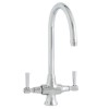 Astracast TP0413 Jordan Twin Lever Dual Flow Tap - Chrome | Appliances ...