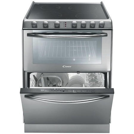 Candy TRIO9503X Combined Oven Ceramic Hob and Dishwasher in Stainless ...