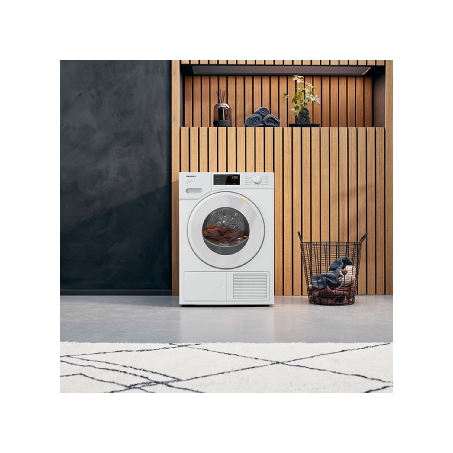 Miele T1 Selection 8kg Heat Pump Tumble Dryer - White TSD263 ...