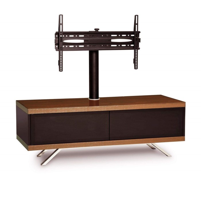 MDA Designs TUCANA HYBRID COMPLETE TV Stand in Walnut TUCANA HYBRID ...