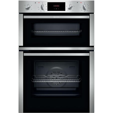 Neff N30 Built In Electric Double Oven - Stainless Steel U1CHC0AN0B ...