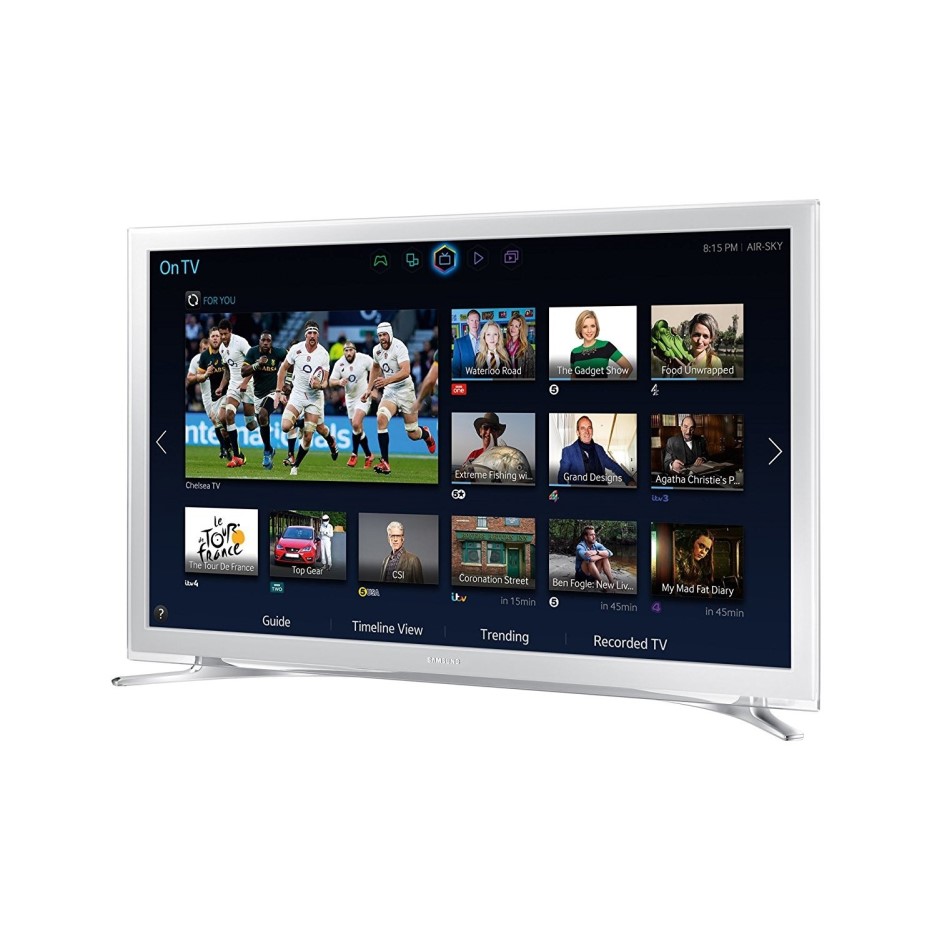 Samsung UE22H5610 22" White 1080p Full HD Smart LED TV with Freeview HD ...