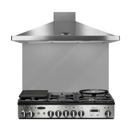 Rangemaster 107600 110cm Glass Splashback Grey UNBSP1092GY | Appliances ...