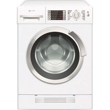 Neff V7446X0GB Series 4 7/4kg 1400rpm Freestanding Washer Dryer White ...