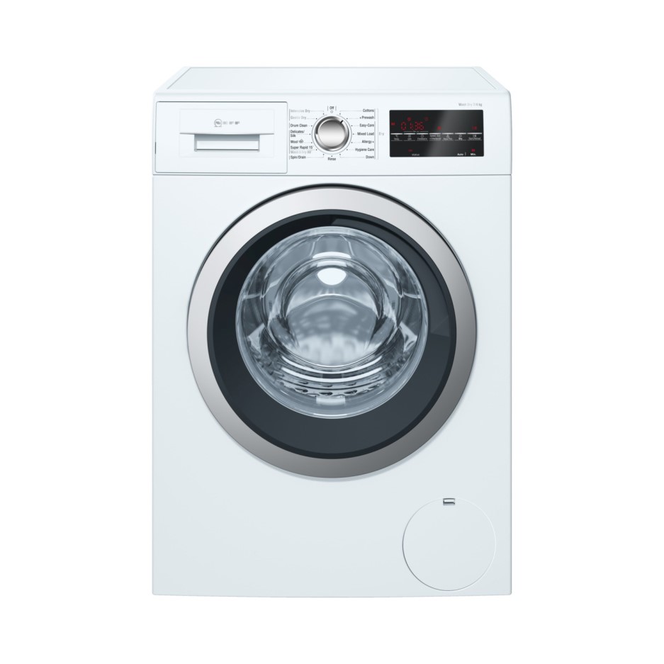Neff V7446X2GB 7kg Wash 4kg Dry 1500rpm Freestanding Washer Dryer ...