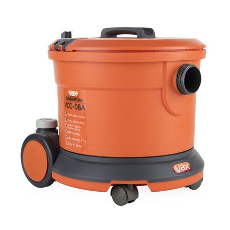 Vax VCC08A Commercial 800W Bagged Tub Vacuum Cleaner - Orange ...