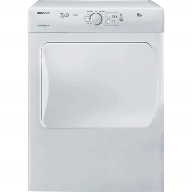 Hoover VTV580NC-80 Vision Tech 8kg Freestanding Vented Sensor Dryer ...