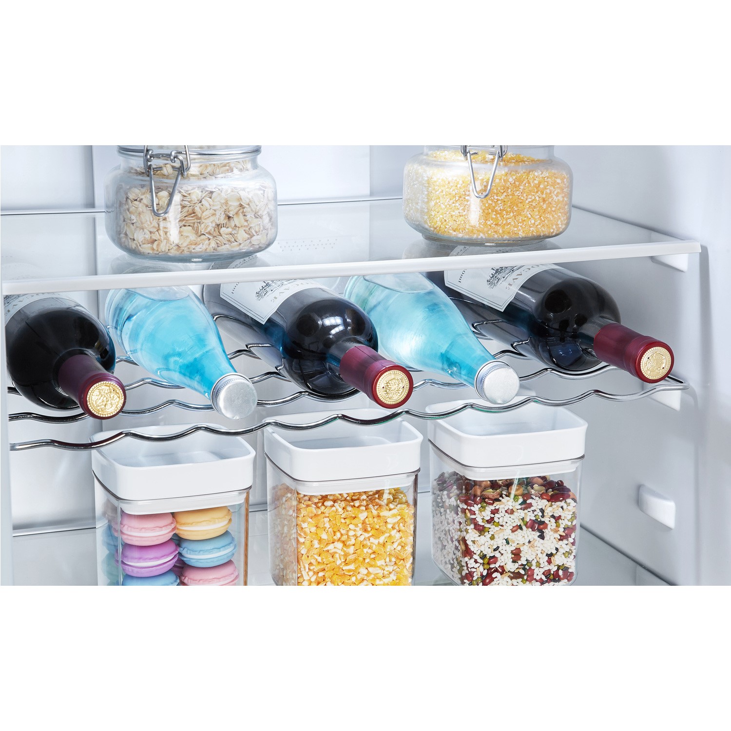 Hisense 336 Litre 60/40 Freestanding Fridge Freezer - Stainless Steel ...