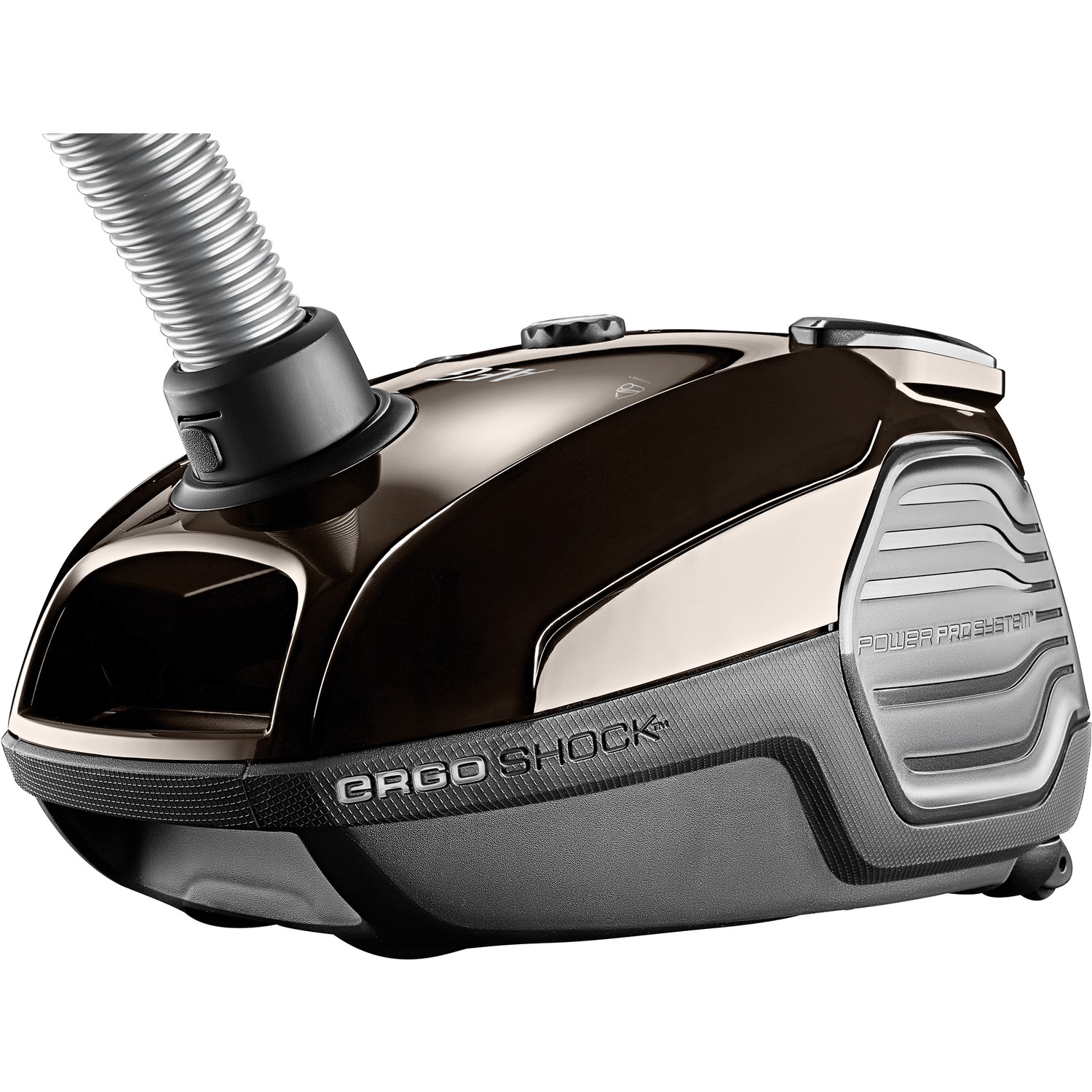 AEG VX6-2-CB-P PowerForce Bagged Cylinder Vacuum Cleaner - Chocolate Brown | Appliances Direct