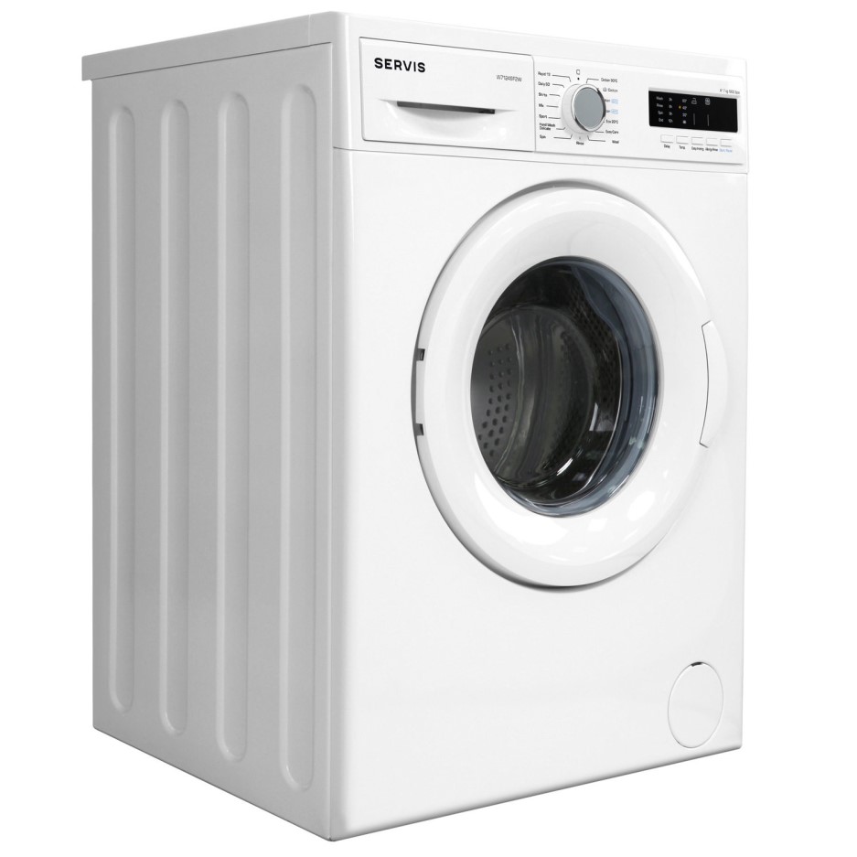 Servis W71249F4W 7kg 1200rpm Freestanding Washing Machine - White ...