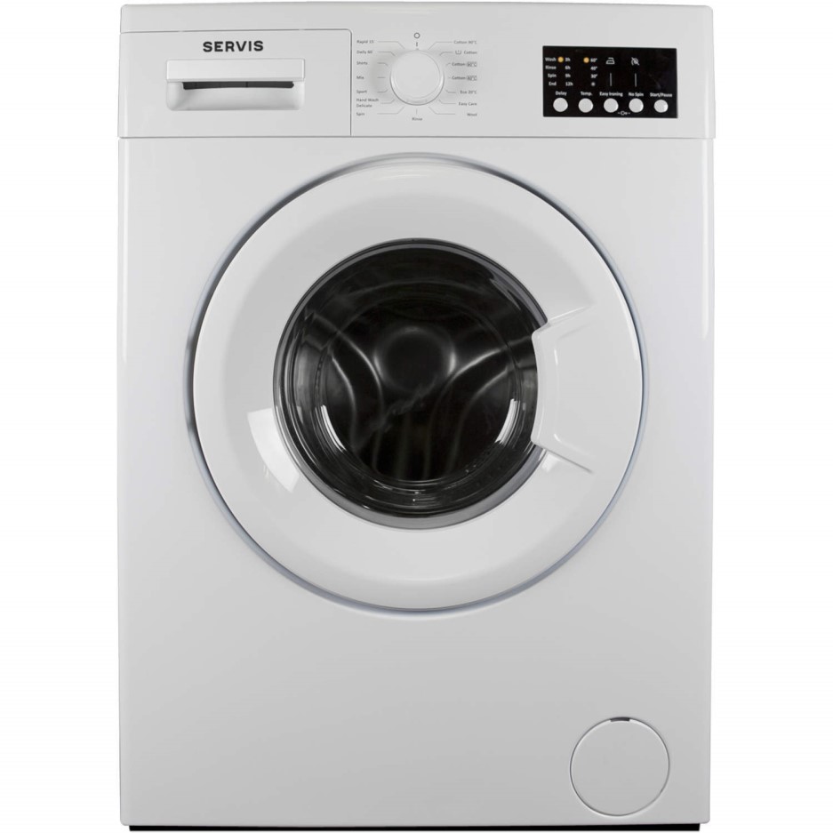 Servis W8401W 8kg 1400rpm Freestanding Washing Machine - White ...