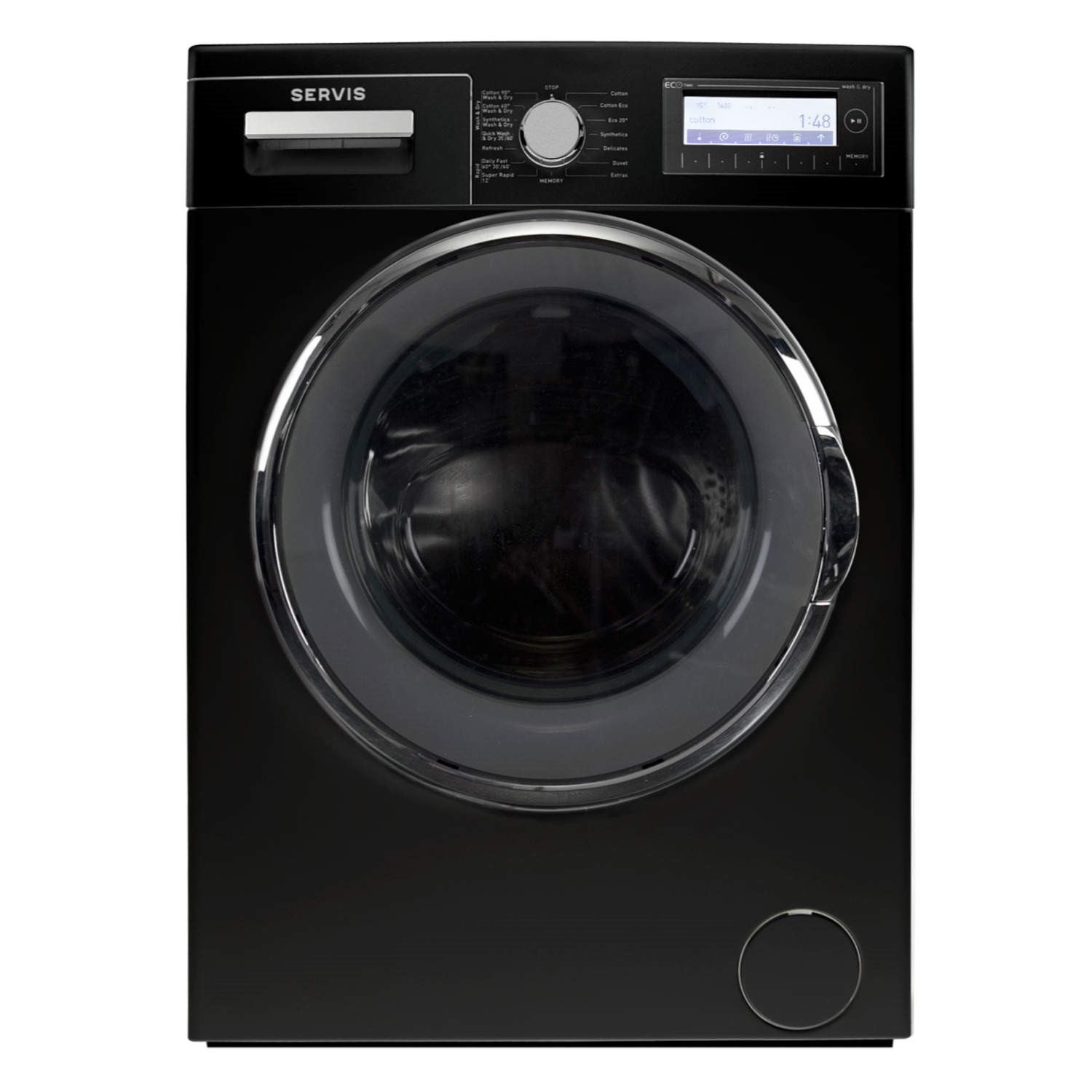 Servis WD1496FGB Freestanding Washer Dryer 9kg Wash 6kg Dry - Black ...