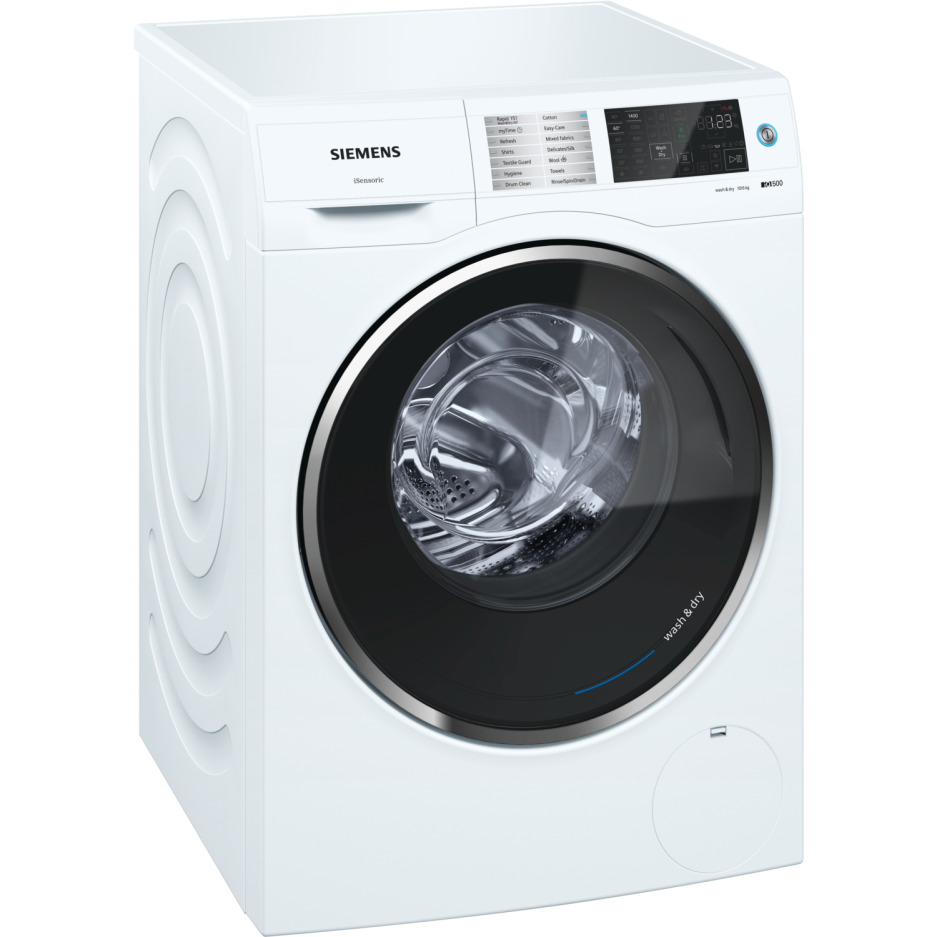 Siemens WD14U520GB 10kg Wash 6kg Dry 1400rpm Freestanding Washer Dryer ...