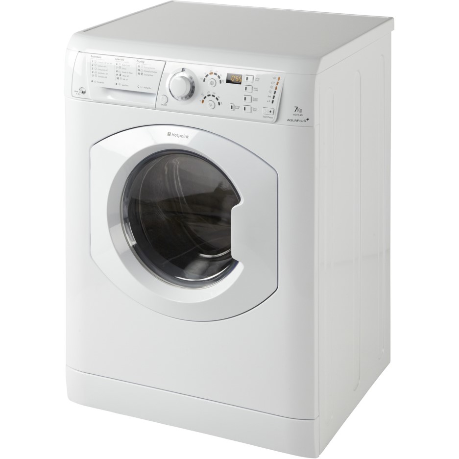 Hotpoint WDF740P Aquarius+ 7kg Wash 5kg Dry 1400rpm Freestanding Washer ...