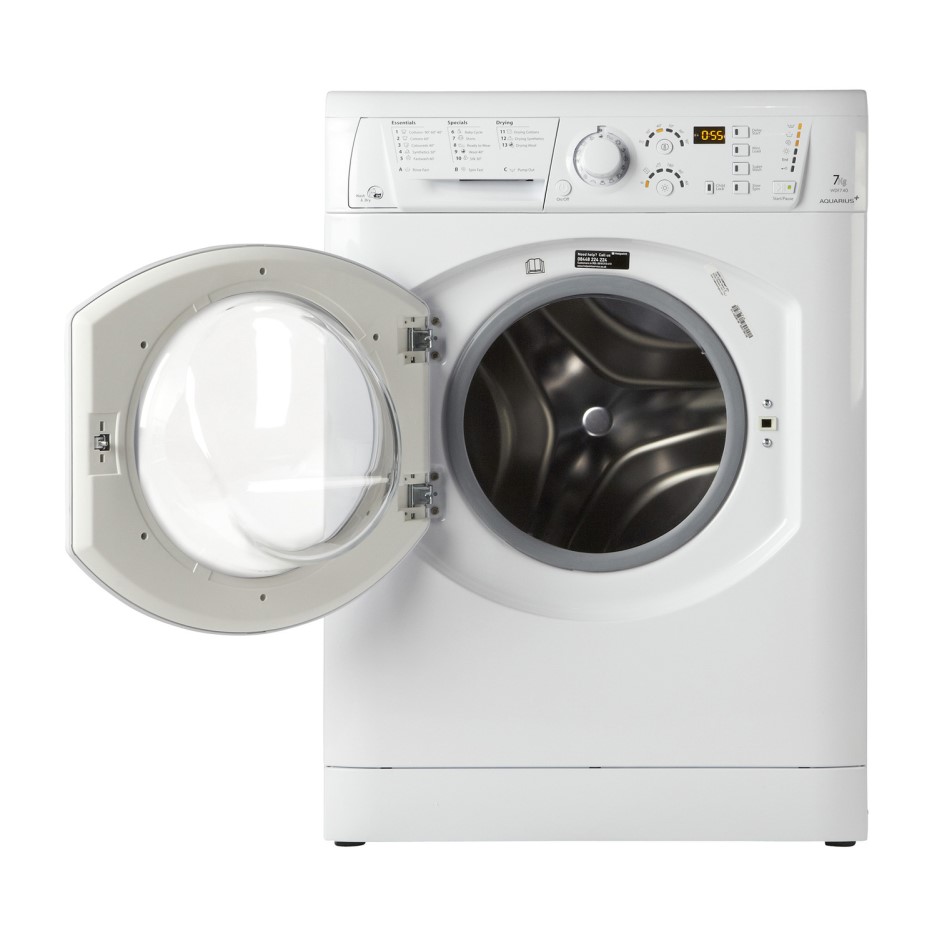 Hotpoint WDF740P Aquarius+ 7kg Wash 5kg Dry 1400rpm Freestanding Washer ...