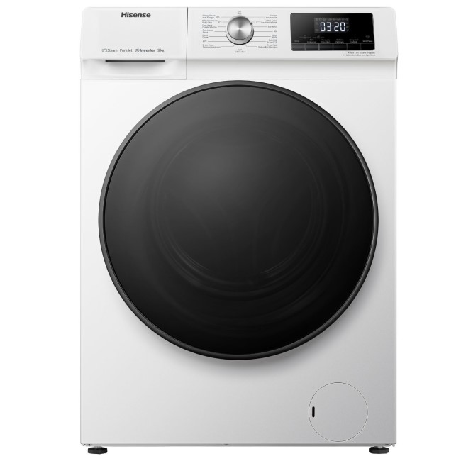 Hisense 9kg 1400rpm Freestanding Washing Machine - White WFQA9014EVJM ...