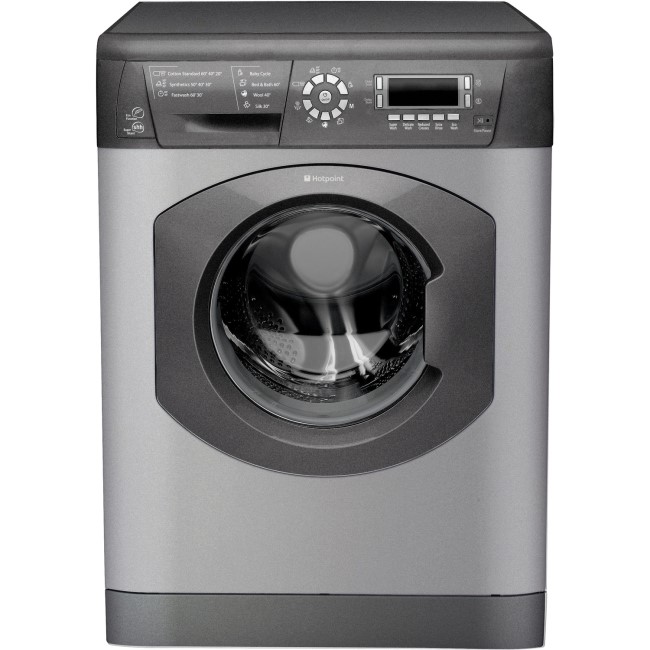 Hotpoint WMAO743G 7kg 1400rpm Freestanding Washing Machine - Silver ...