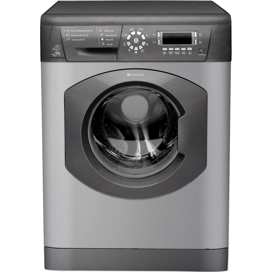 Hotpoint WMAO743G 7kg 1400rpm Freestanding Washing Machine - Silver ...