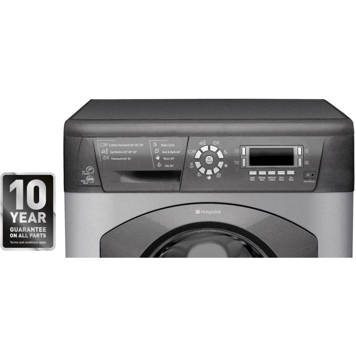 Hotpoint WMAO863G 8kg 1600rpm Freestanding Washing Machine - Graphite ...