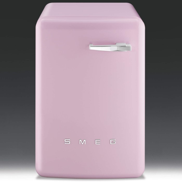 Smeg WMFABRO1 50s Style 7kg 1600rpm Freestanding Washing Machine -Pink ...