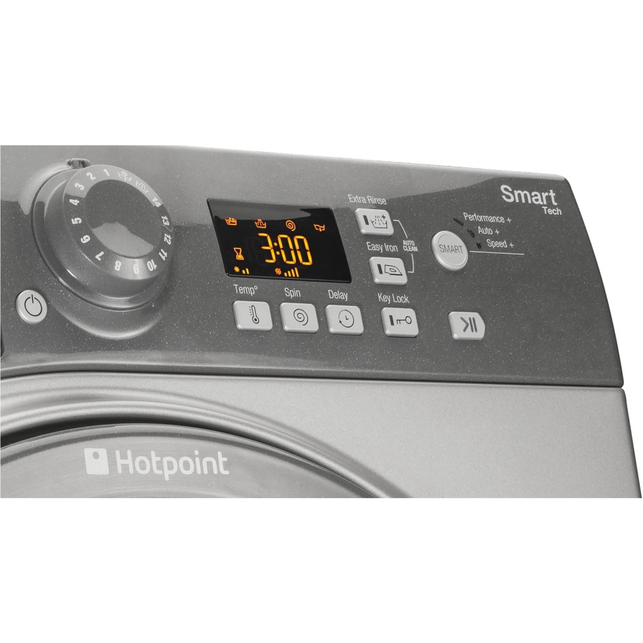 Hotpoint WMFUG742G 7kg 1400rpm Freestanding Washing Machine - Graphite ...
