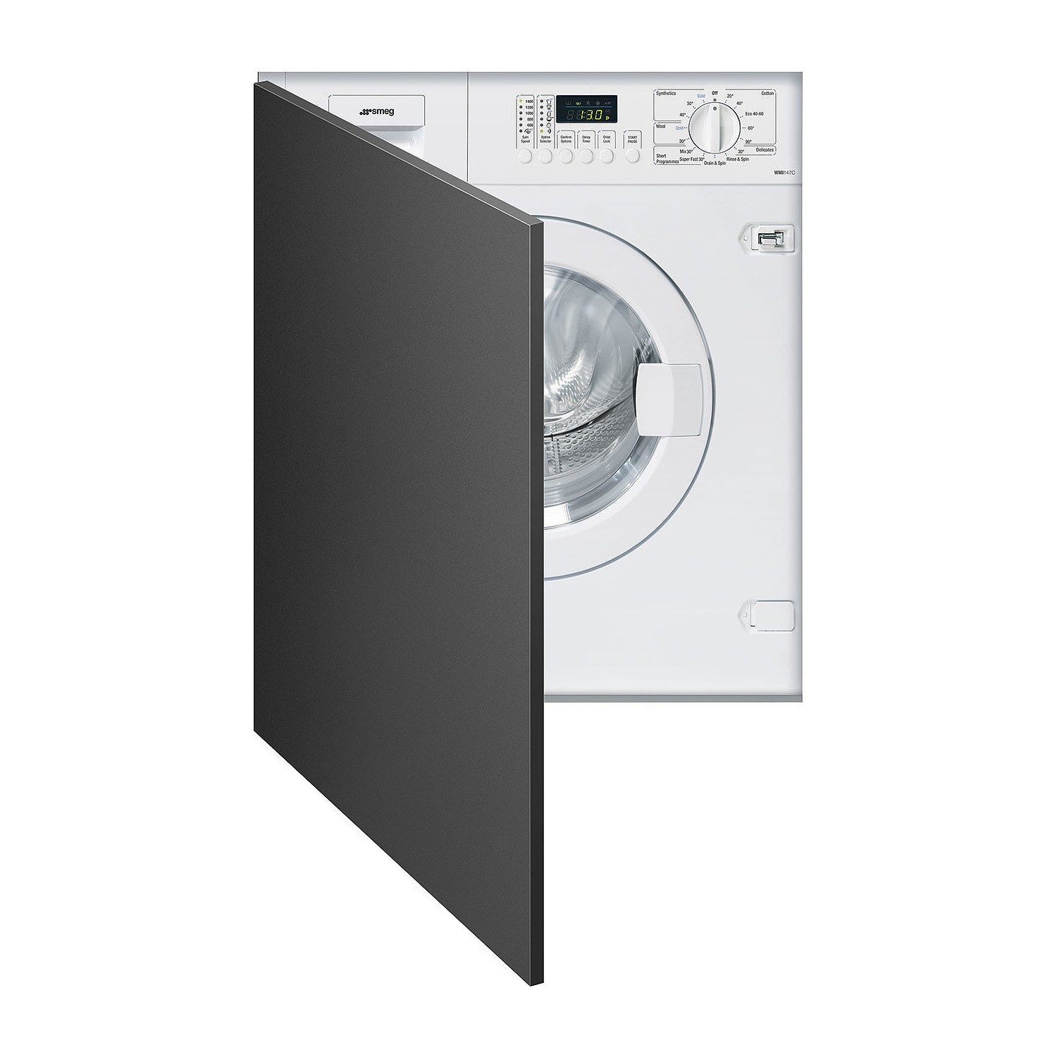 Smeg 7kg 1400rpm Integrated Washing Machine WMI147C | Appliances Direct