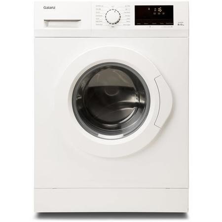 Galanz WMUK001W 8kg 1400rpm Freestanding Washing Machine - White ...