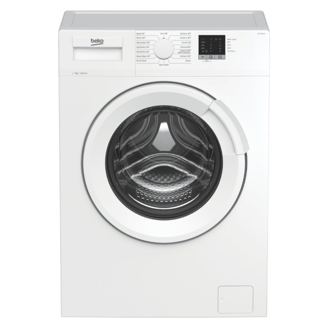 Beko 7kg 1200rpm Washing Machine - White WTL72051W | Appliances Direct