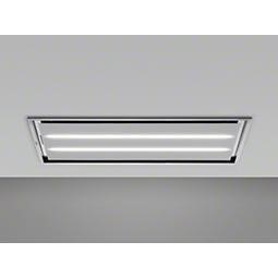 AEG X812264MG0 120cm Ceiling Cooker Hood White | Appliances Direct