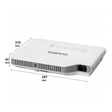 Casio XJ-A257-UJ WXGA Portable DLP Projector | Appliances Direct