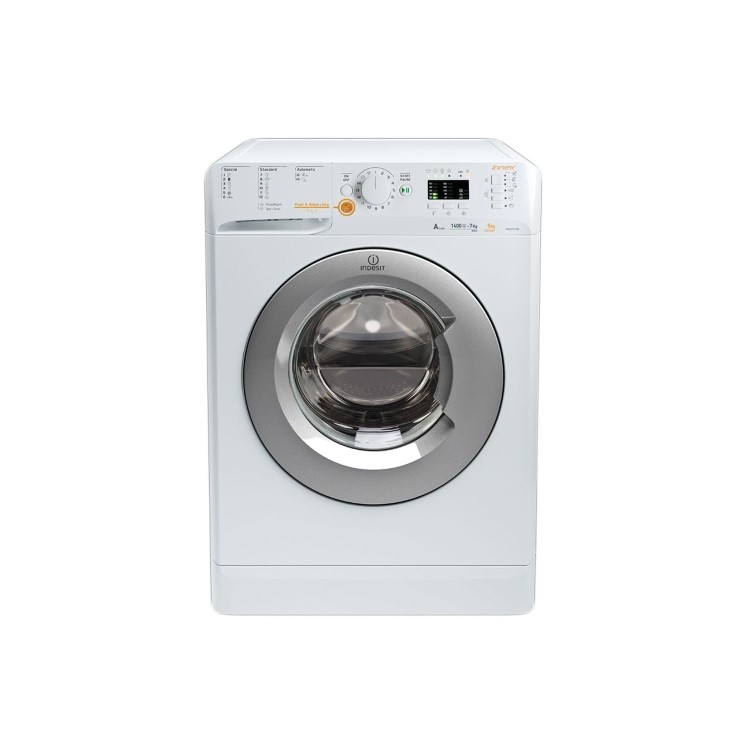 Indesit XWDA751480 7kg Wash 5kg Dry Freestanding Washer Dryer White ...