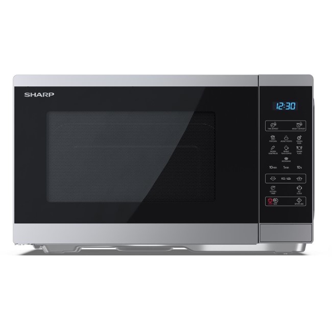Sharp YCMS252AUS 900W Digital Microwave - Silver | Appliances Direct