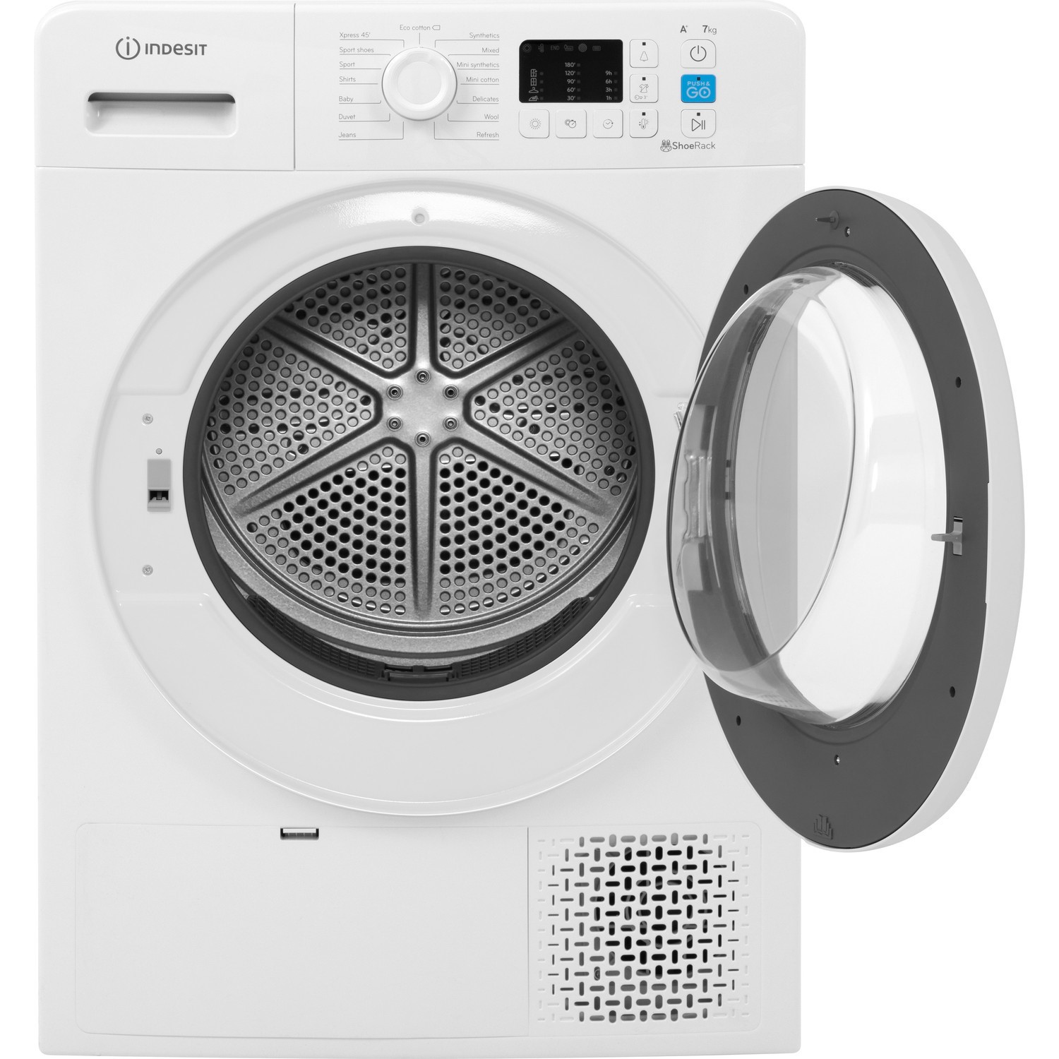 Indesit 7kg Freestanding Heat Pump Tumble Dryer - White YTM1071R ...