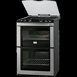 Zanussi ZCG667GX 60cm Cooker in Stainless steel | Appliances Direct