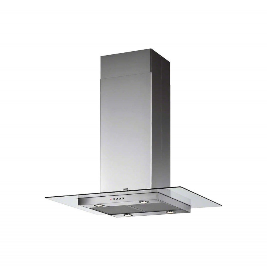 Zanussi ZHS92551XA 90cm Chimney Cooker Hood Stainless Steel With Flat ...