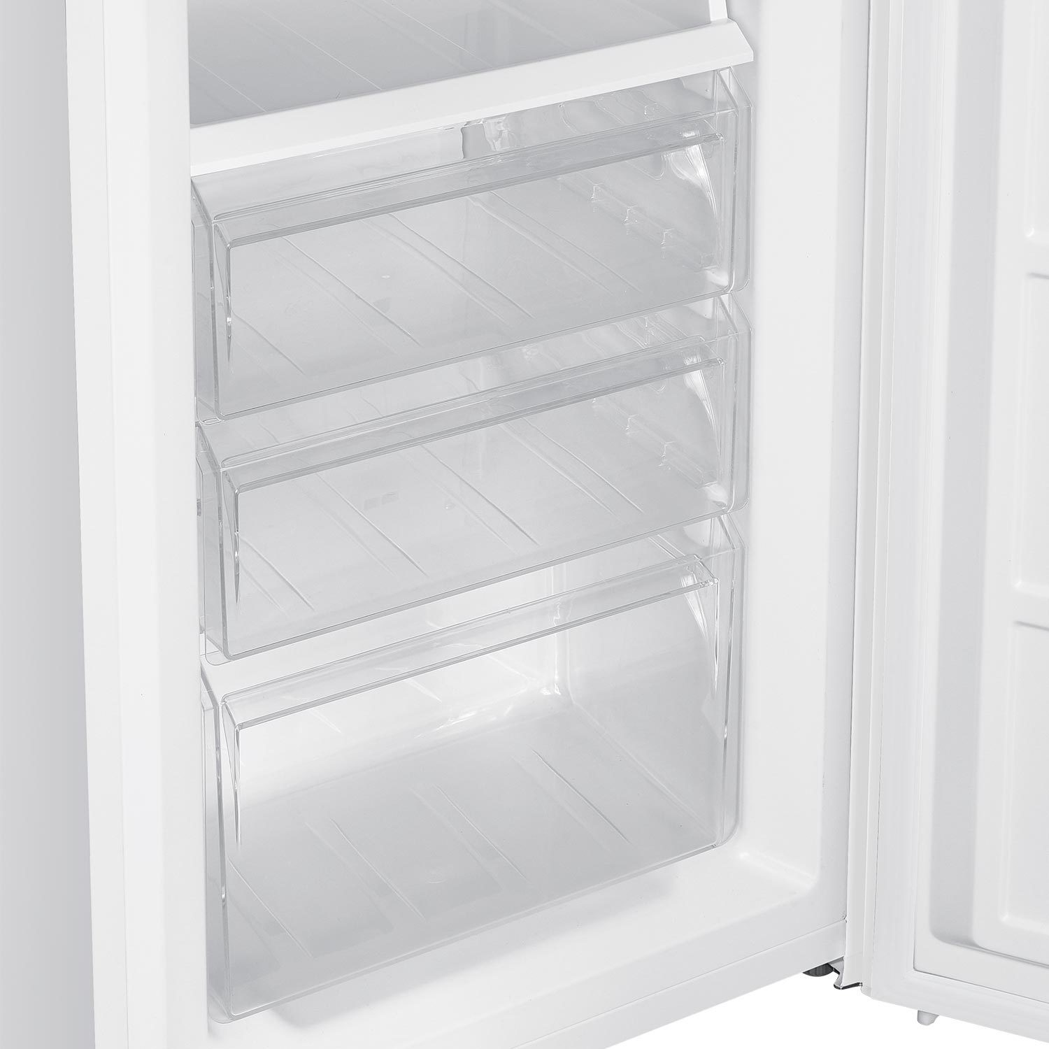 electriQ 245 Litre 50/50 Freestanding Fridge Freezer - White ...