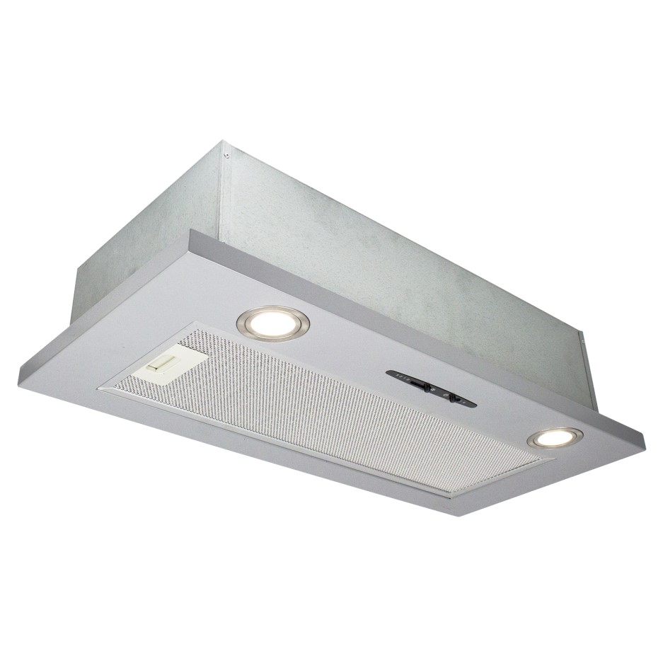 electriQ 70cm Canopy Cooker Hood in Silver - 5 Year Warranty ...