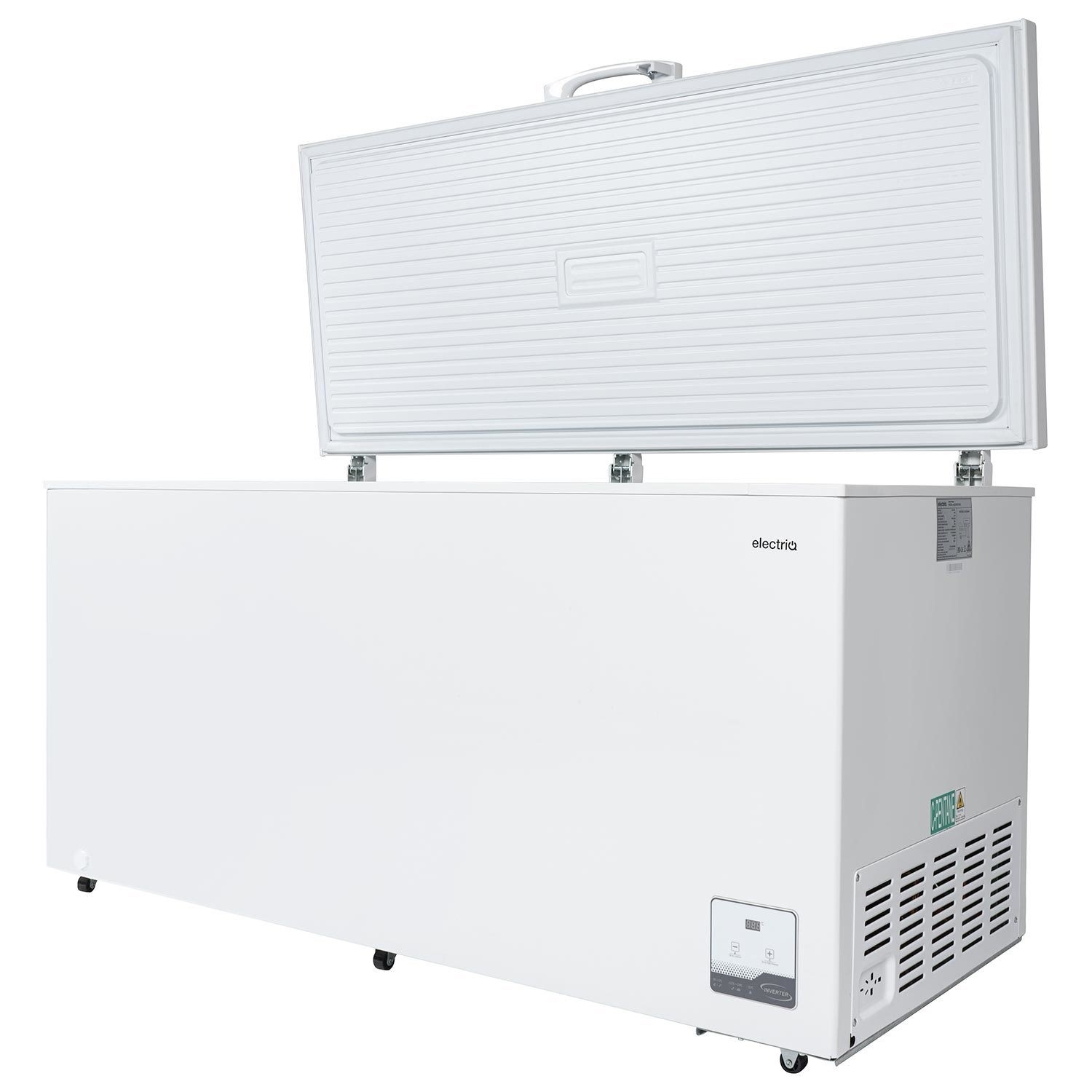 electriQ 500 Litre Chest Freezer - White eiQCHEST500 | Appliances Direct