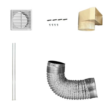 electriQ External Ducting Kit for eiQ80INDD & eiQ80INDDF eiQEDKINDD ...